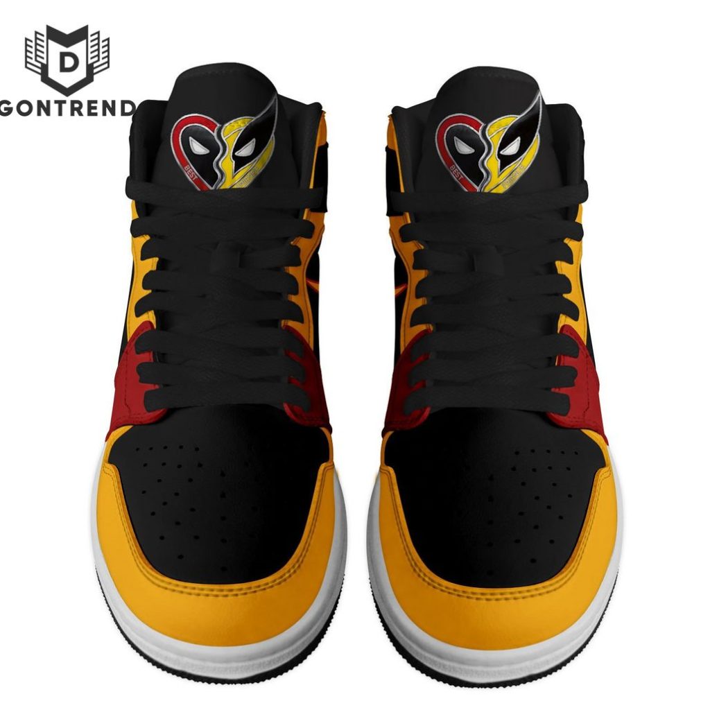 Deadpool & Wolverine Design Air Jordan 1 High Top - Dragontrendtees Store